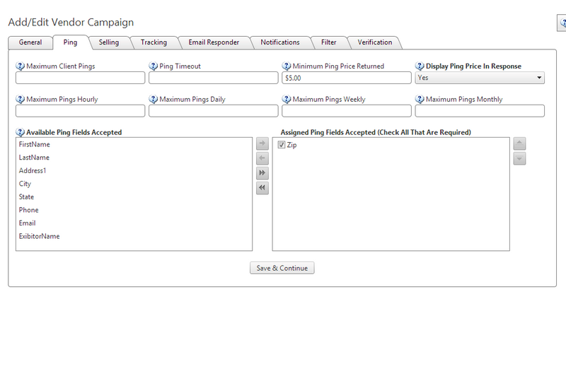 Ping / Post | Features | Lead Capsule