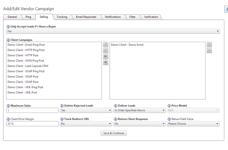 Ping / Post | Features | Lead Capsule