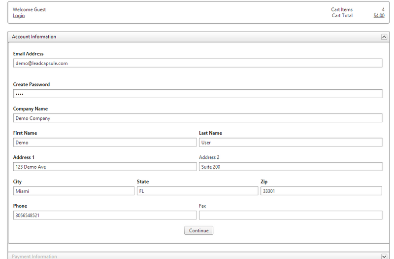 Lead Store | Features | Lead Capsule