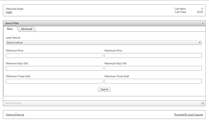 Lead Store | Features | Lead Capsule